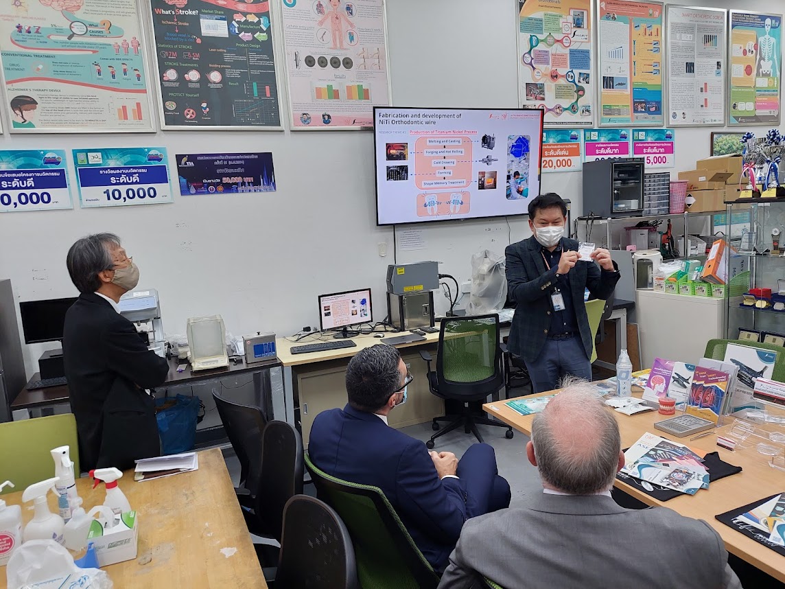 King Mongkut’s University of Technology in Thonburi welcomed the team ...